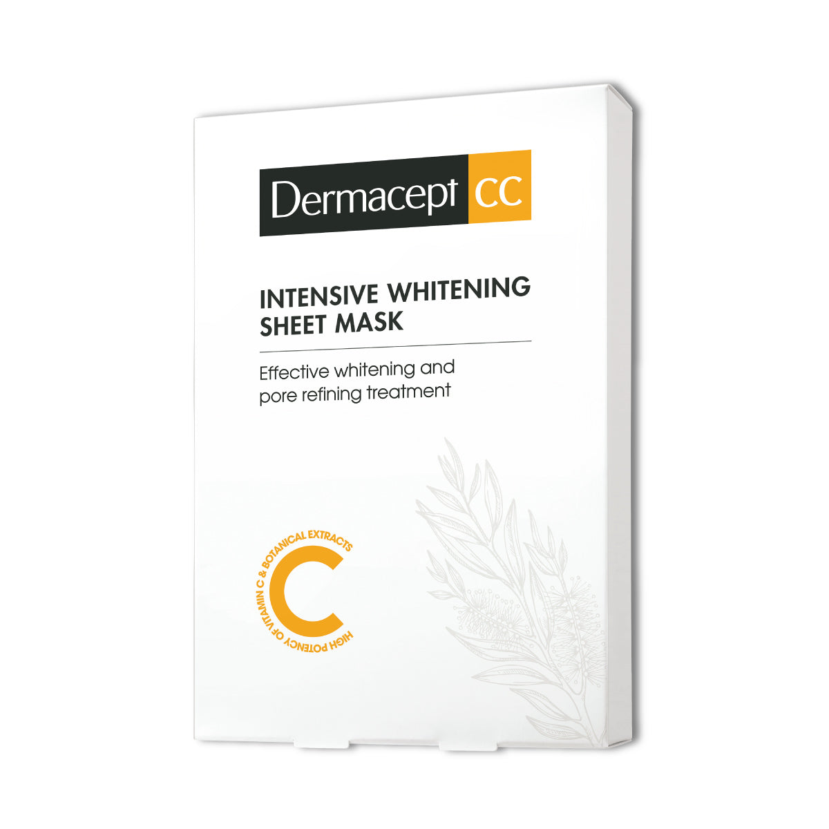 Dermacept CC Intensive Whitening Sheet Mask 維他命C草本複合亮肌面膜 – Dermacept ...
